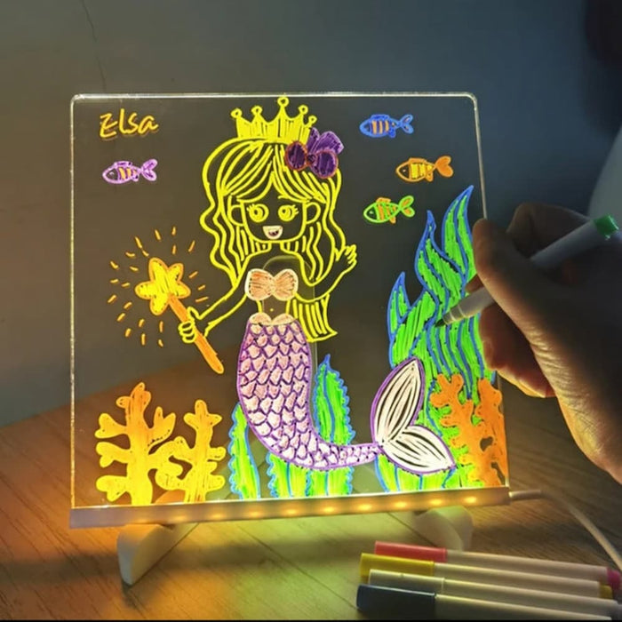 MagicColoring - LED-Malplatte mit 7 Farben – Frest